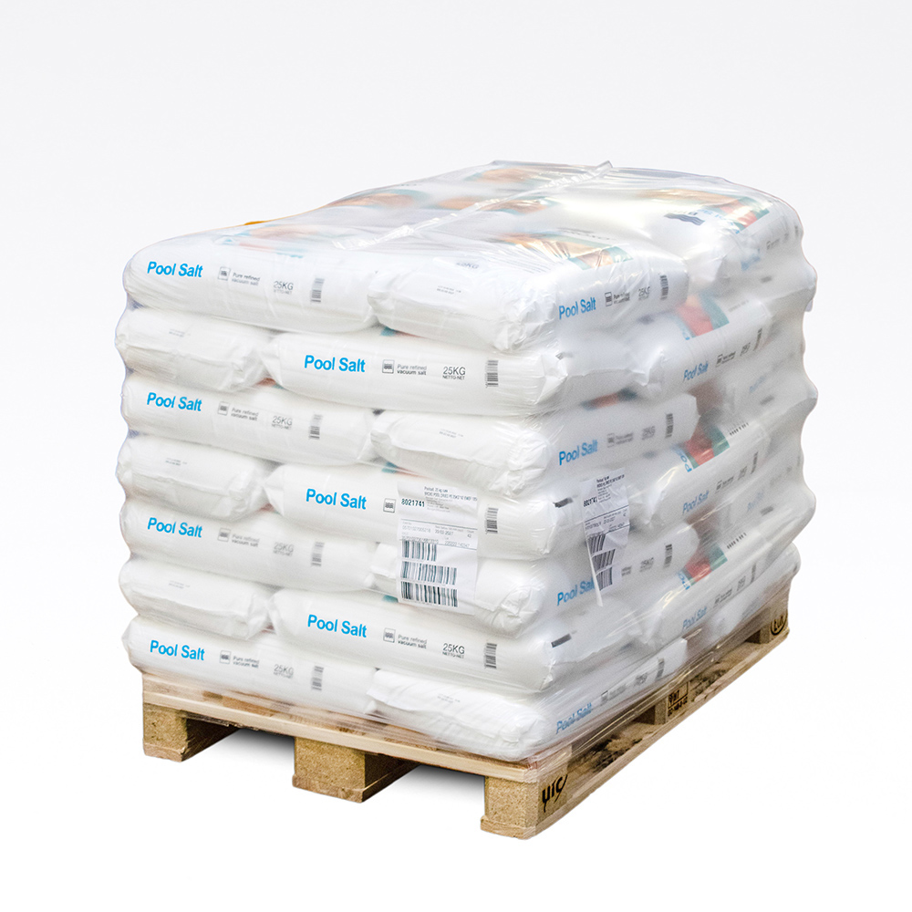 Salt raffineret i 25kg sæk. Palle - Houseofpools